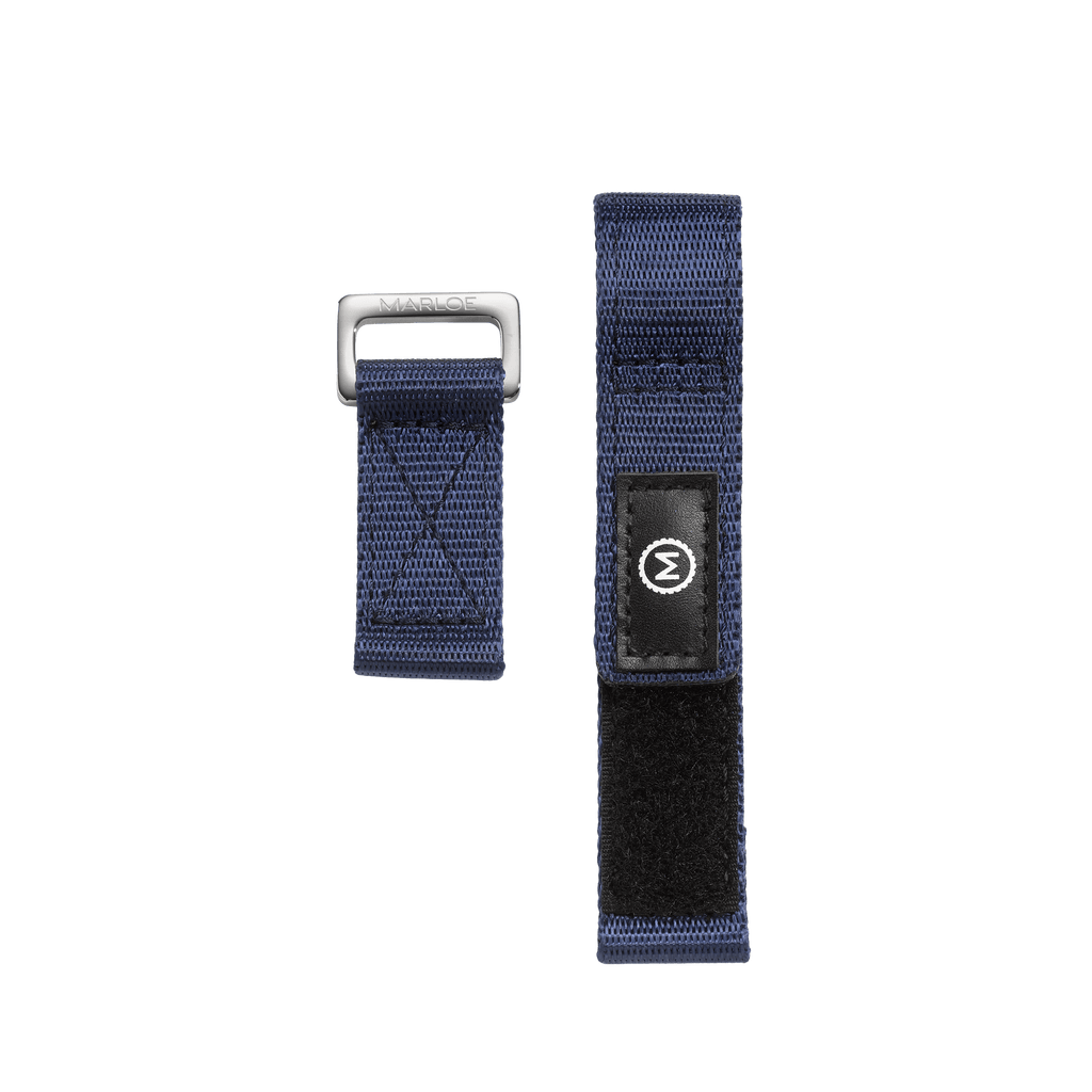 Midnight Blue Velcro Strap (20mm) – Marloe Watch Company