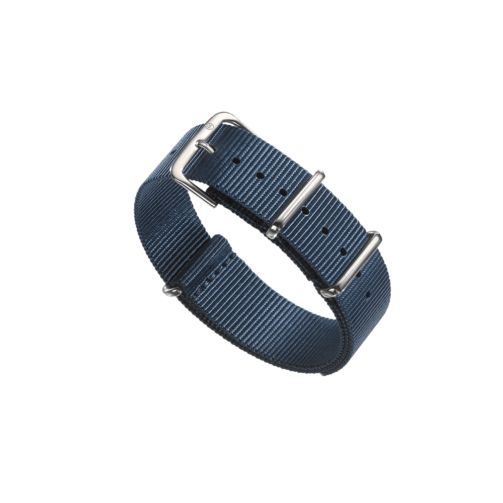 Blue Steel Nato Strap (20mm) – Marloe Watch Company