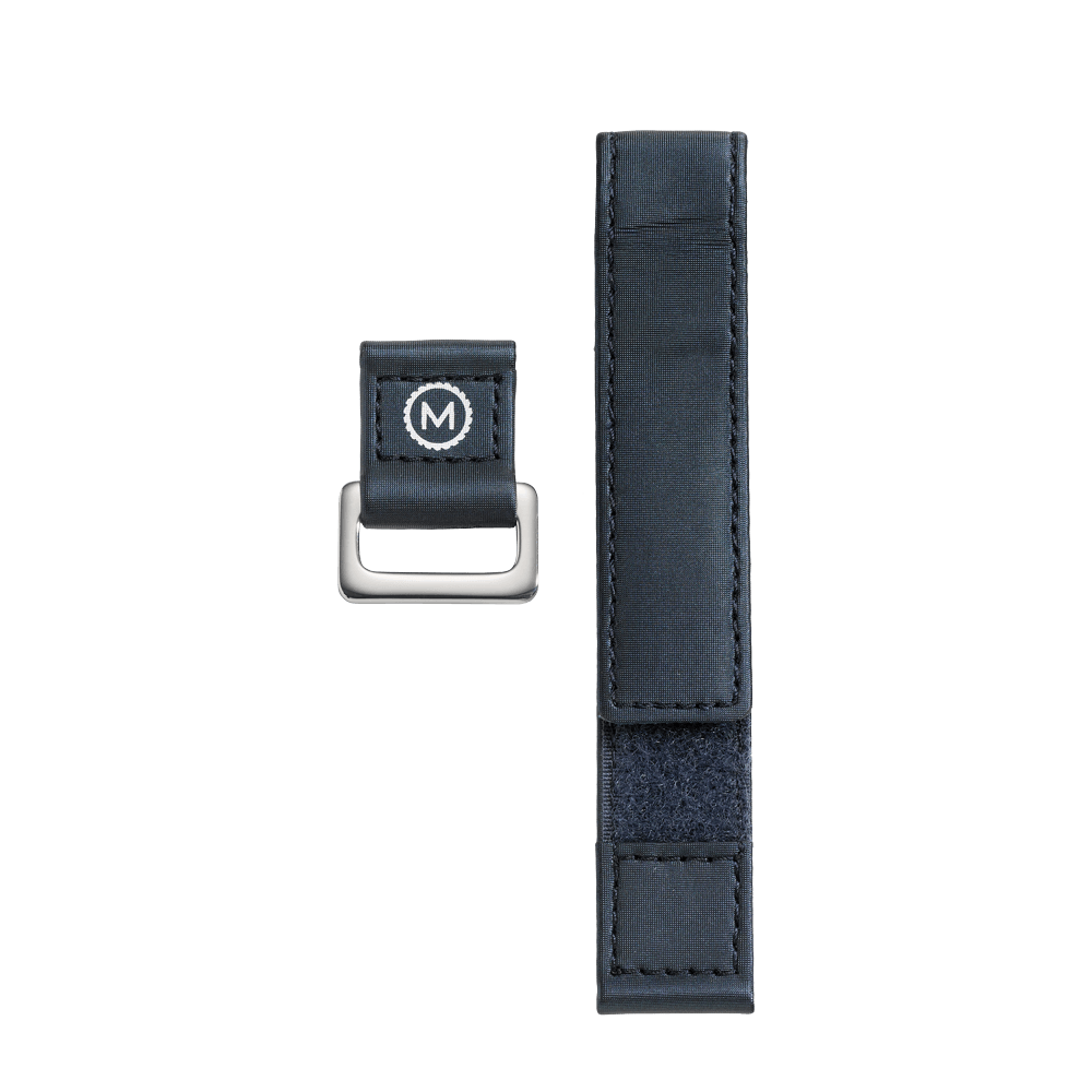 Orion Blue Velcro Strap (20mm) – Marloe Watch Company